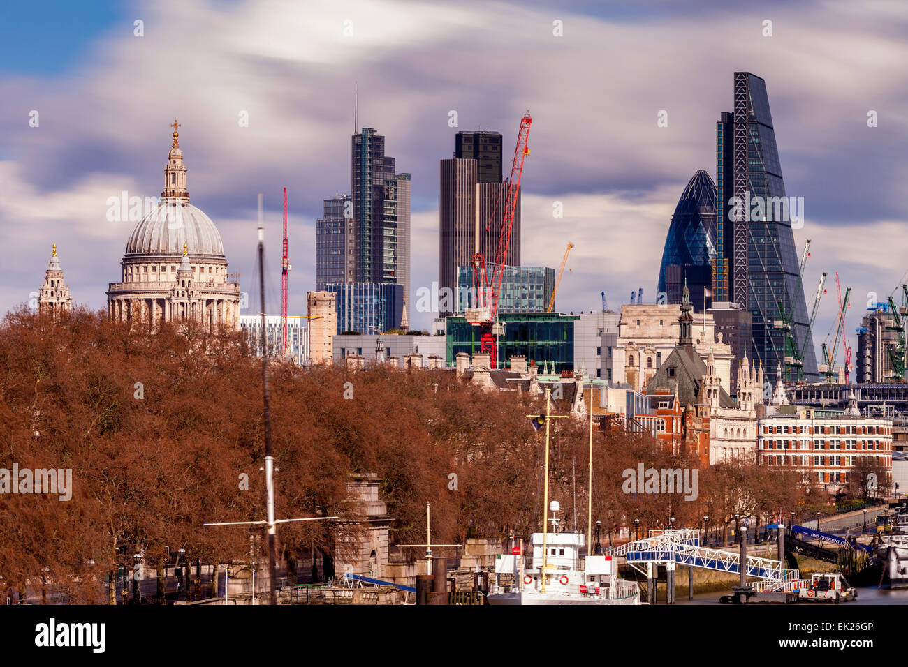 The City Of London Skyline, London, England Stock Photo - Alamy