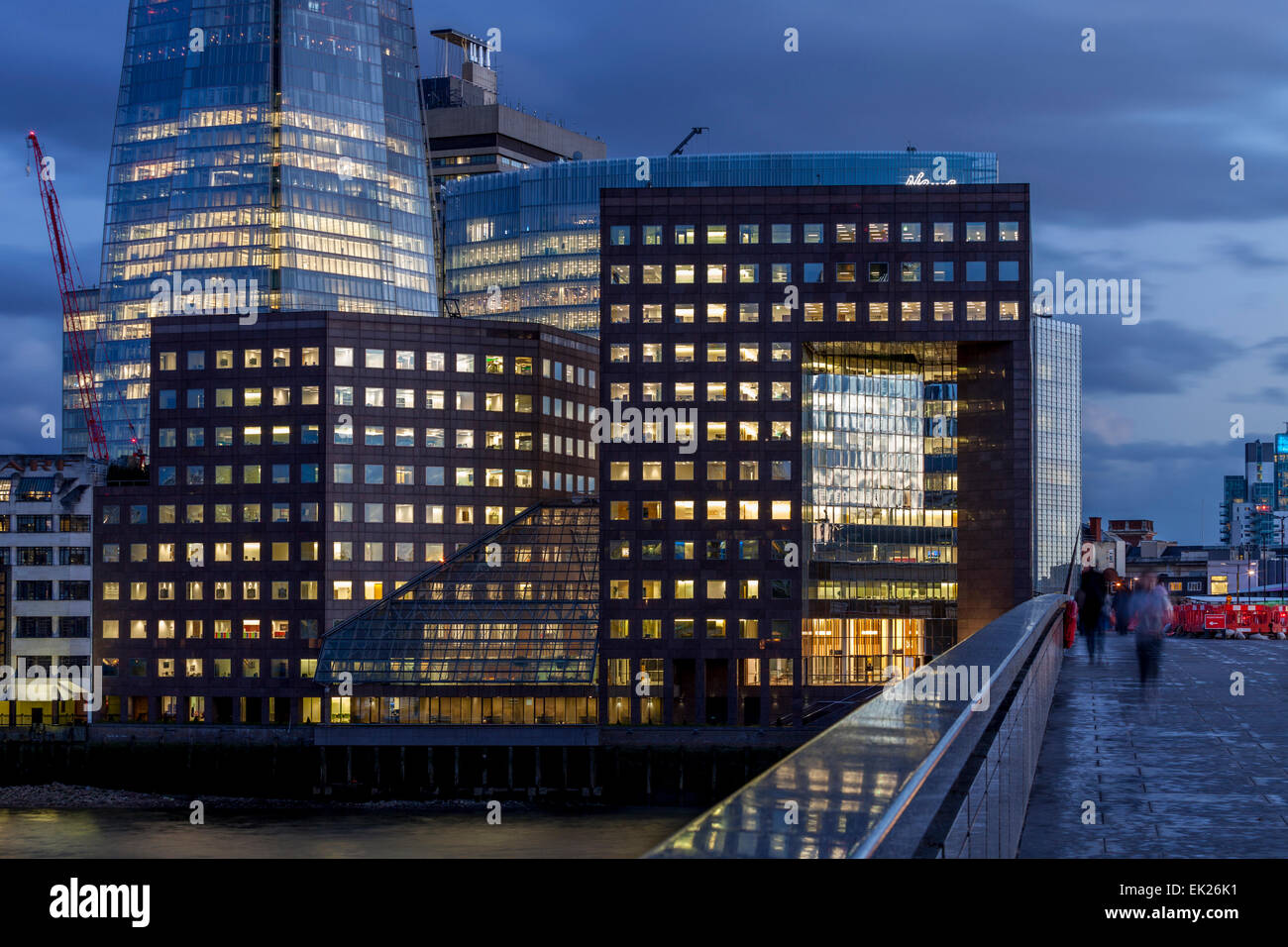 People Crossing London Bridge, London, England Stock Photo - Alamy