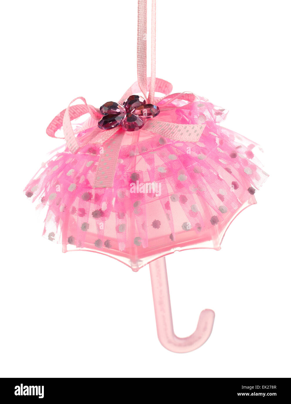 Christmas decoration umbrella Stock Photo - Alamy