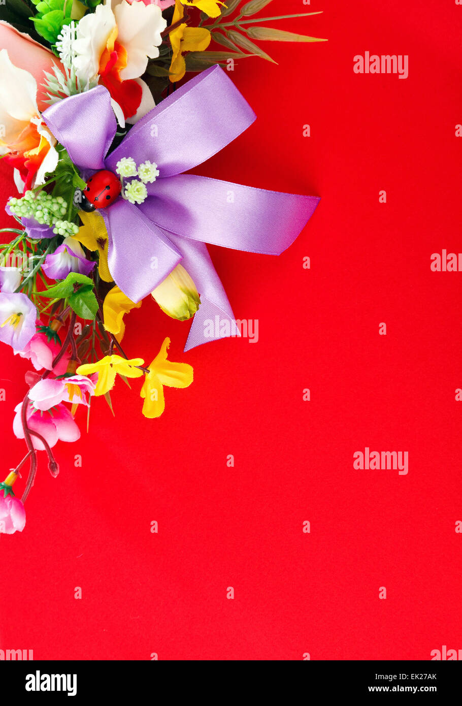flower arrangement for greetings Stock Photo - Alamy