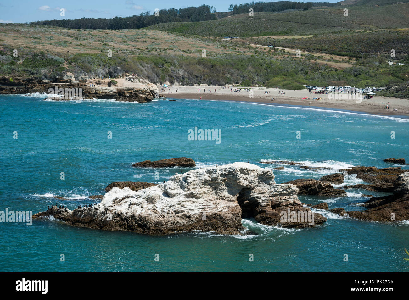 Morro Strand State Beach Stock Photo - Alamy