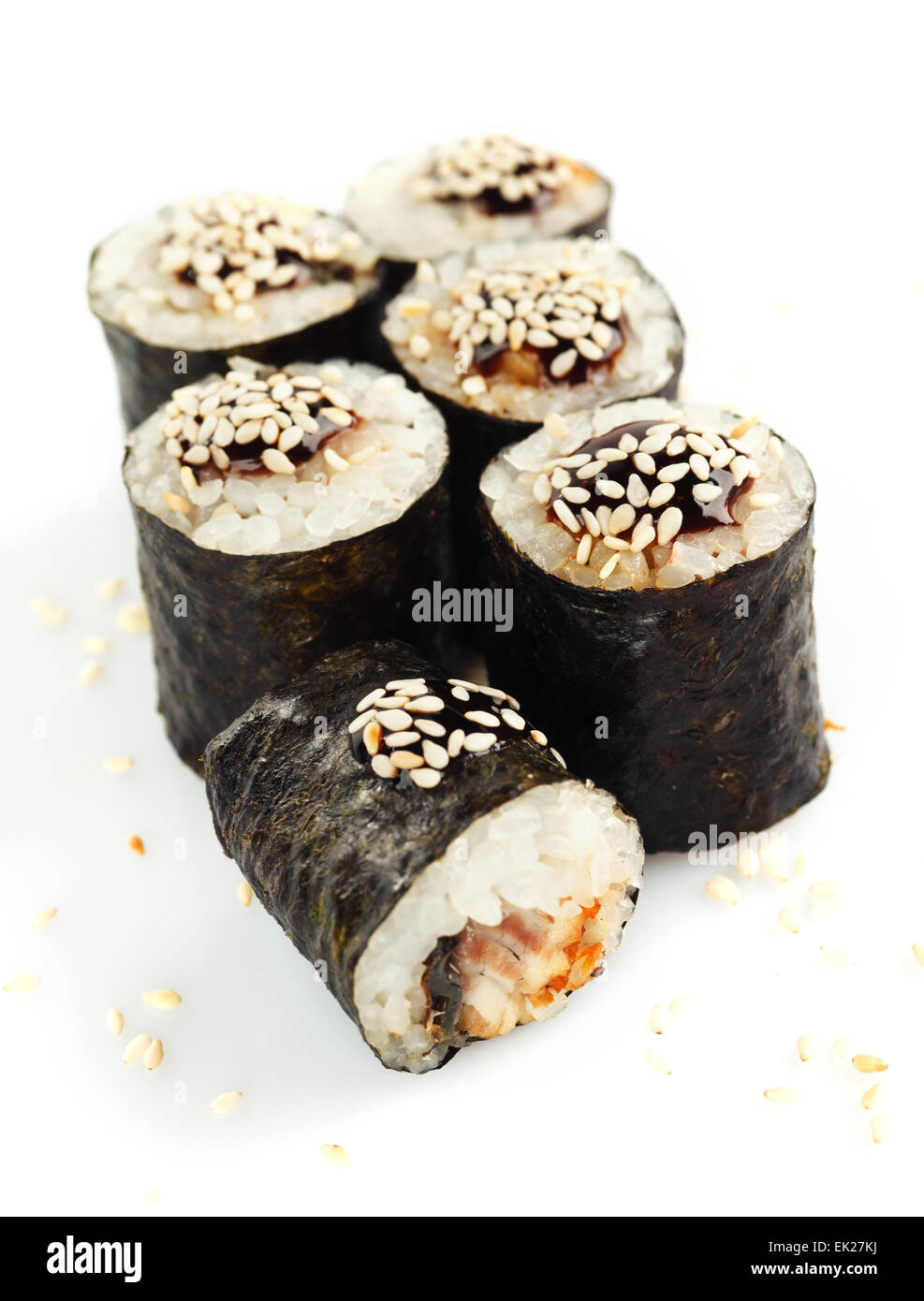 Rolled rolls of seaweed hi-res stock photography and images - Alamy
