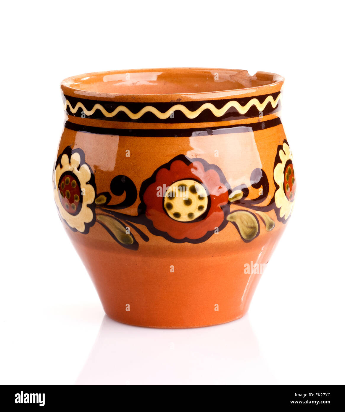 vintage clay pot Stock Photo - Alamy