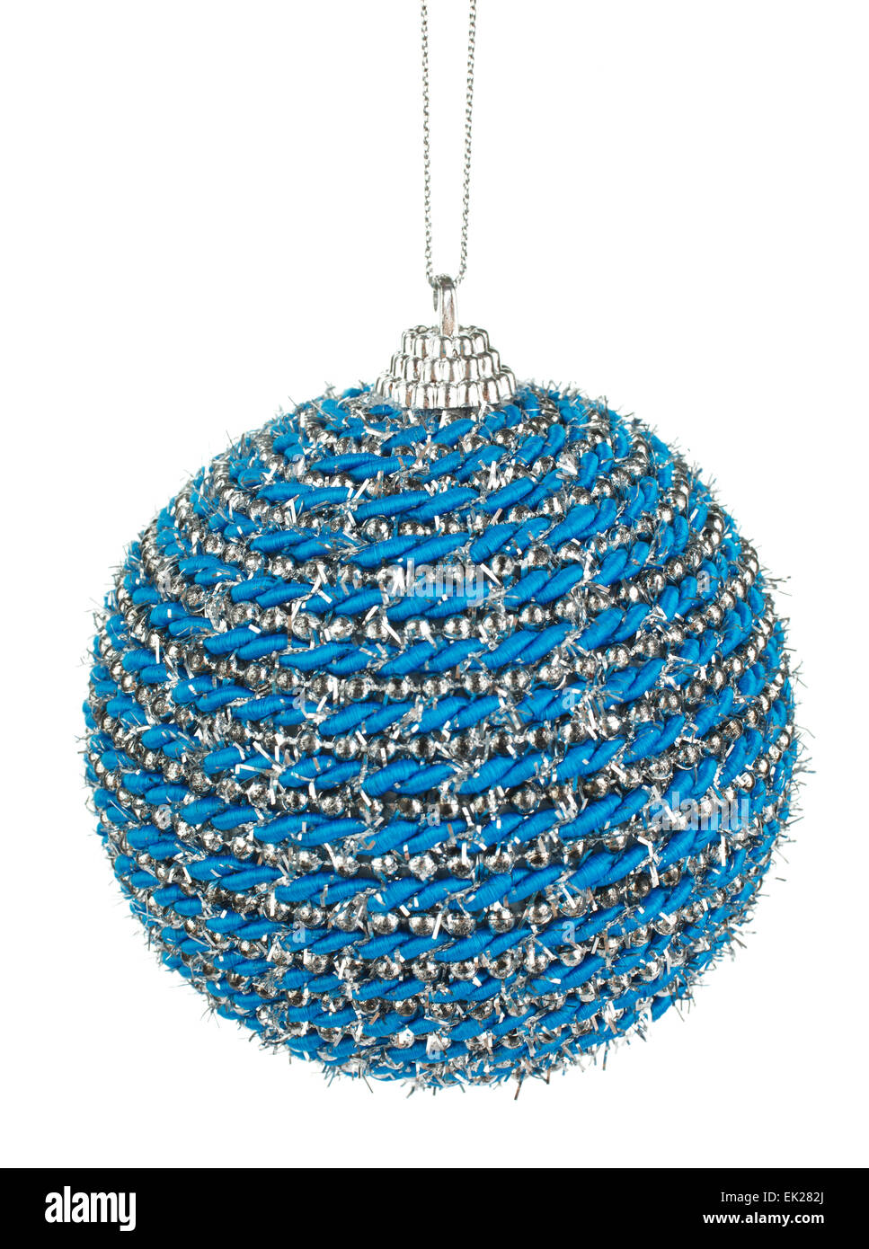 beautiful blue christmas ball Stock Photo - Alamy