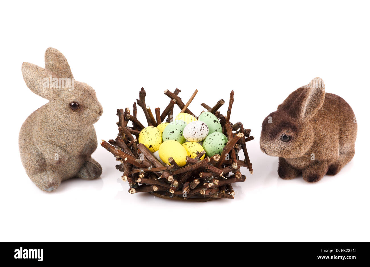 Easter bunnies Cut Out Stock Images & Pictures - Alamy