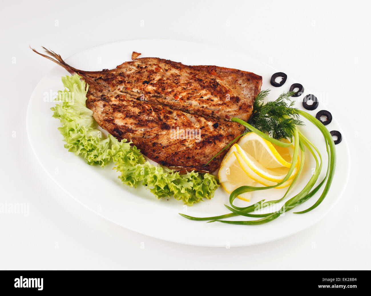 Cooked fish dinner hi-res stock photography and images - Alamy
