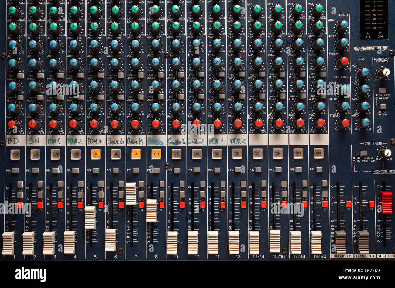 Studio engineer board hi-res stock photography and images - Alamy