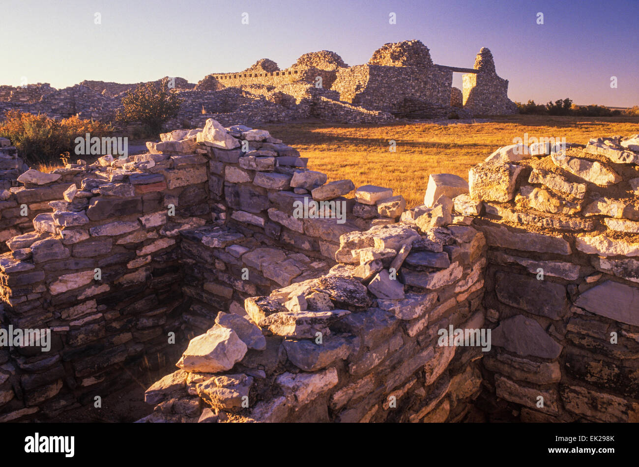 Spanish Church of San Buenaventura, Gran Quivira, Salinas Pueblo ...