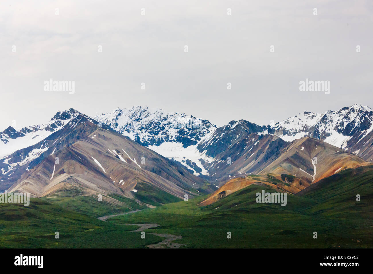 Alaska Range, Denali National Park, Alaska, USA Stock Photo - Alamy