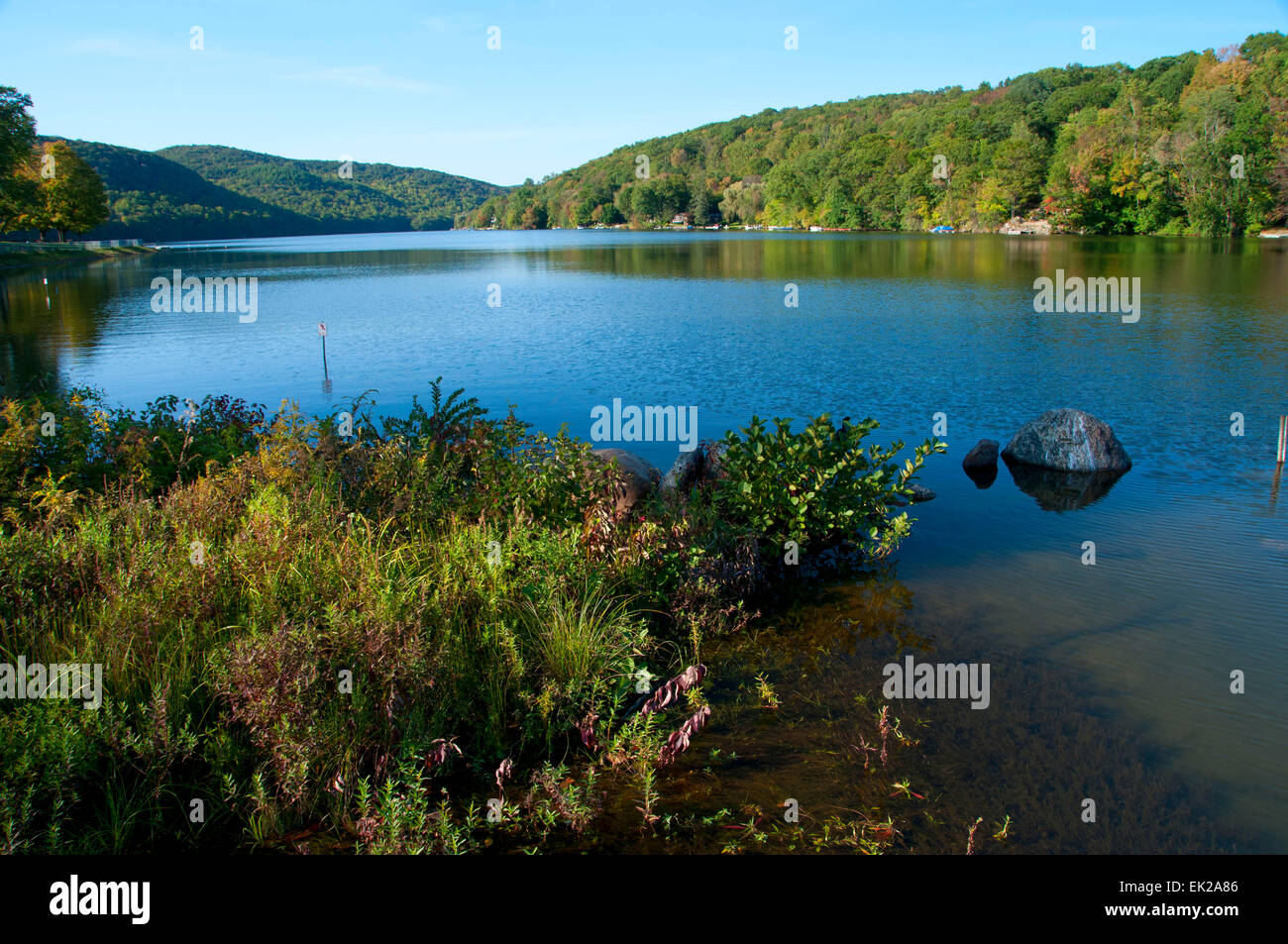 Squantz Pond, Squantz Pond State Park, Connecticut Stock Photo - Alamy