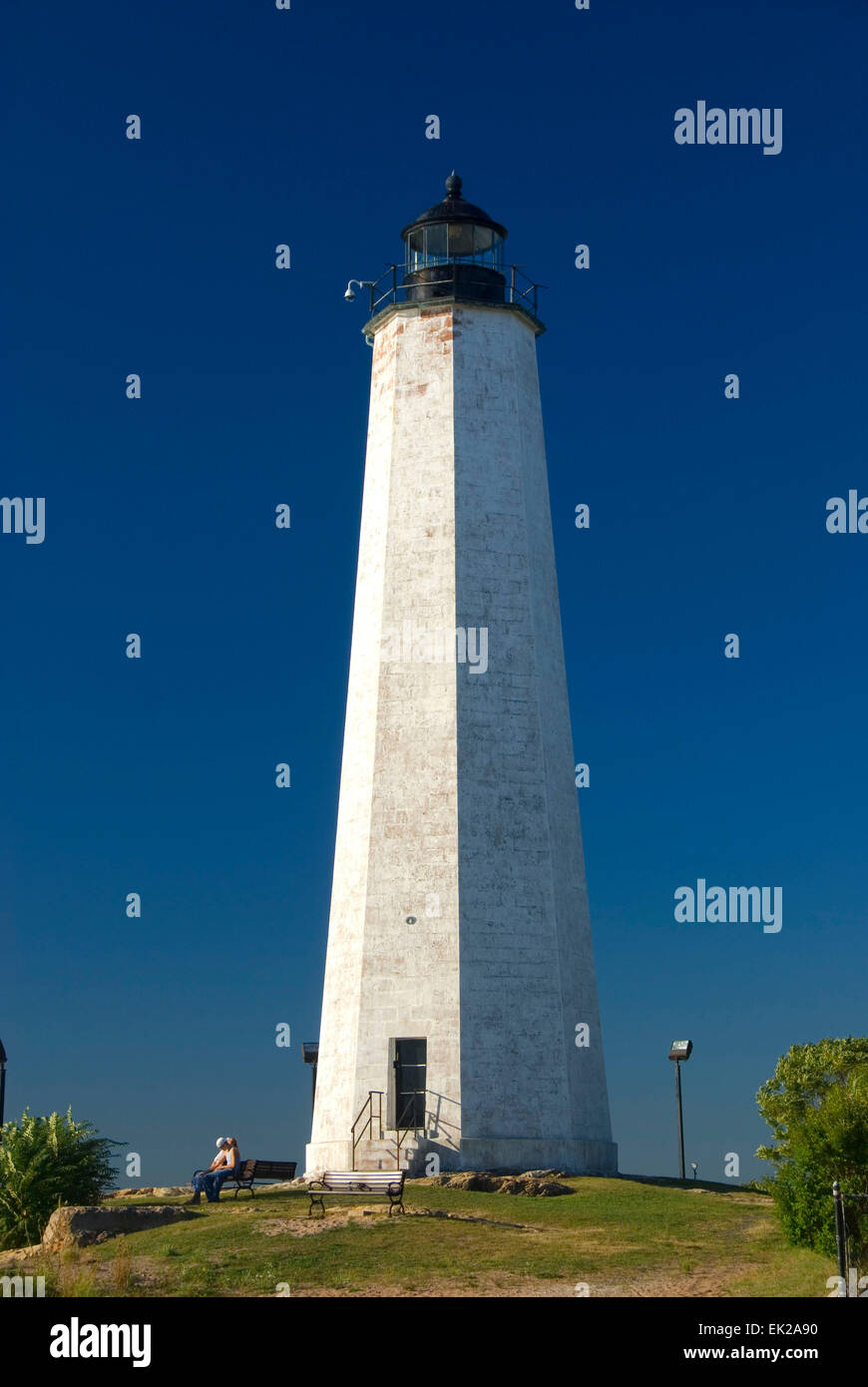 New Haven Lighthouse, Lighthouse Point Park, New Haven, Connecticut ...