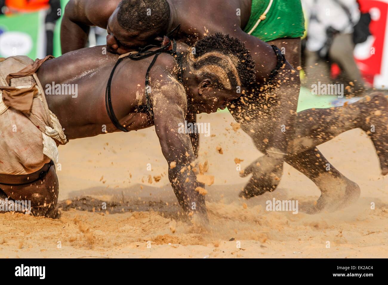 Senegalese wrestling hi-res stock photography and images - Alamy