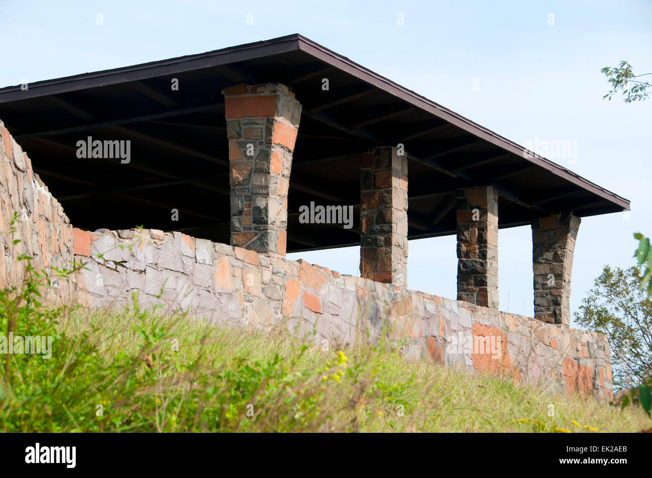 Civilian Conservation Corps (CCC) at Scenic Vista on West Rock Ridge ...