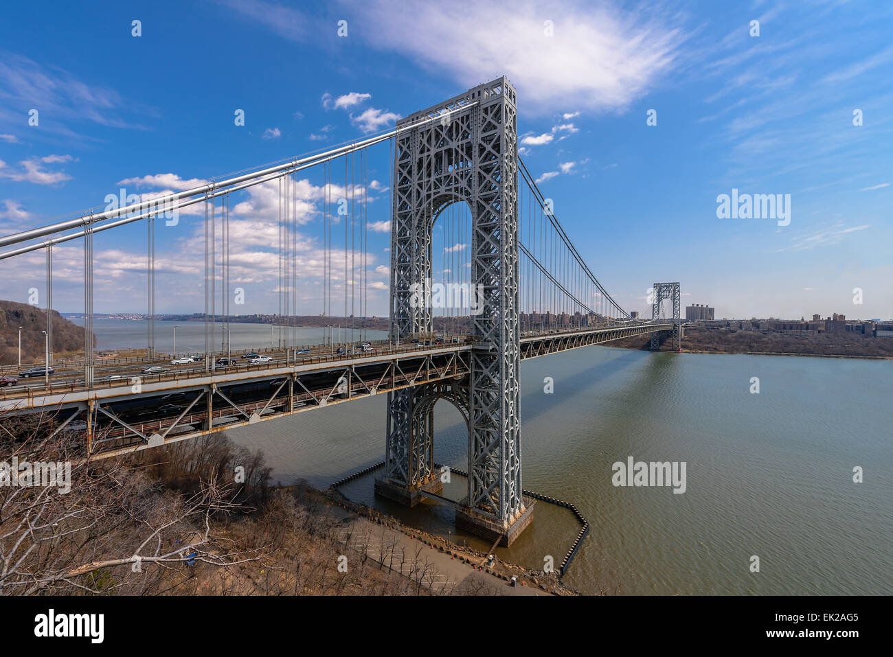George washington bridge from new jersey hi-res stock photography and ...