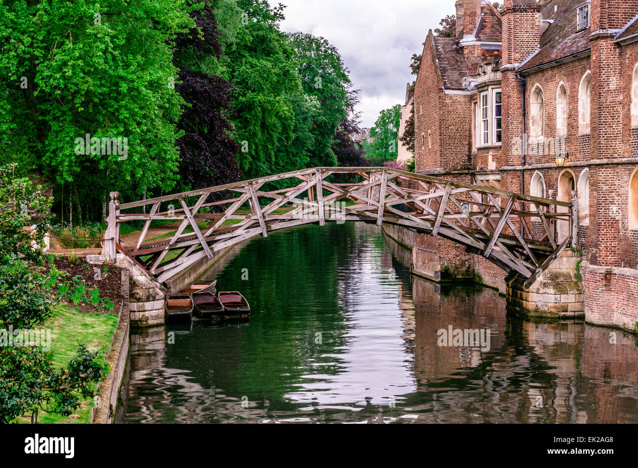 Mathematical bridge autumn hi-res stock photography and images - Alamy