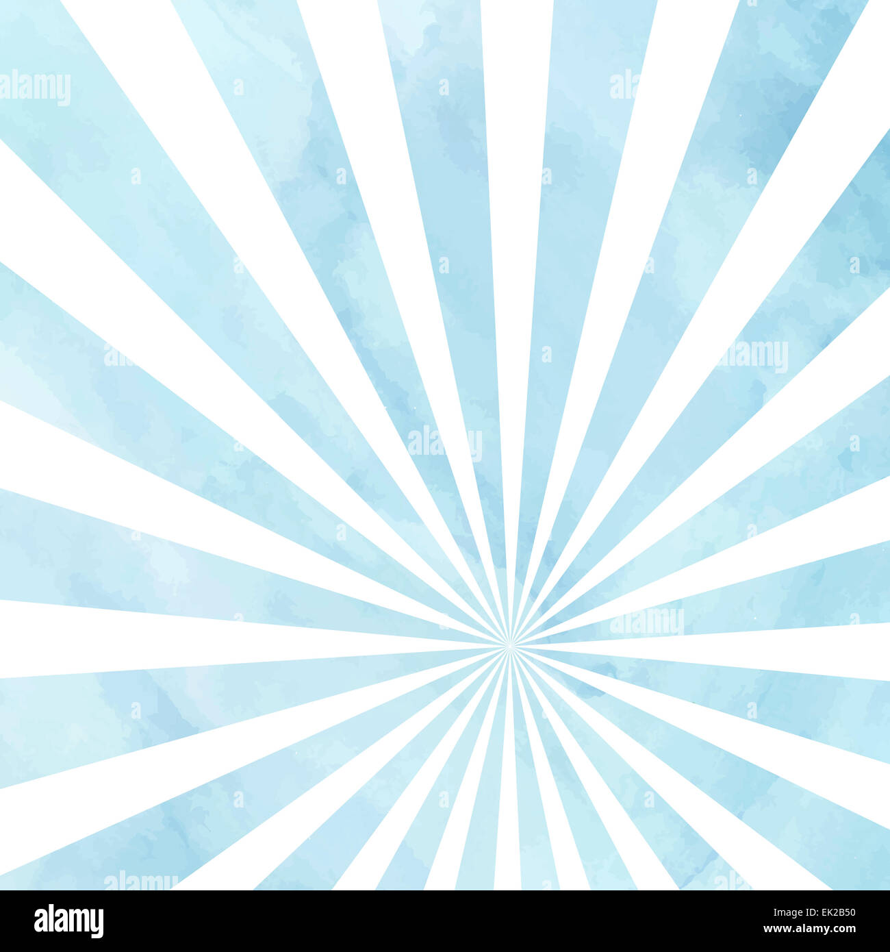 Soft blue watercolor rays for decorative background. Vector ...