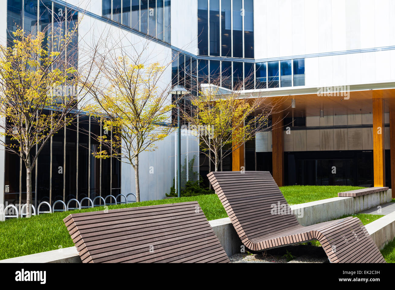 Abstract image of architectural features near the Earth Sciences ...
