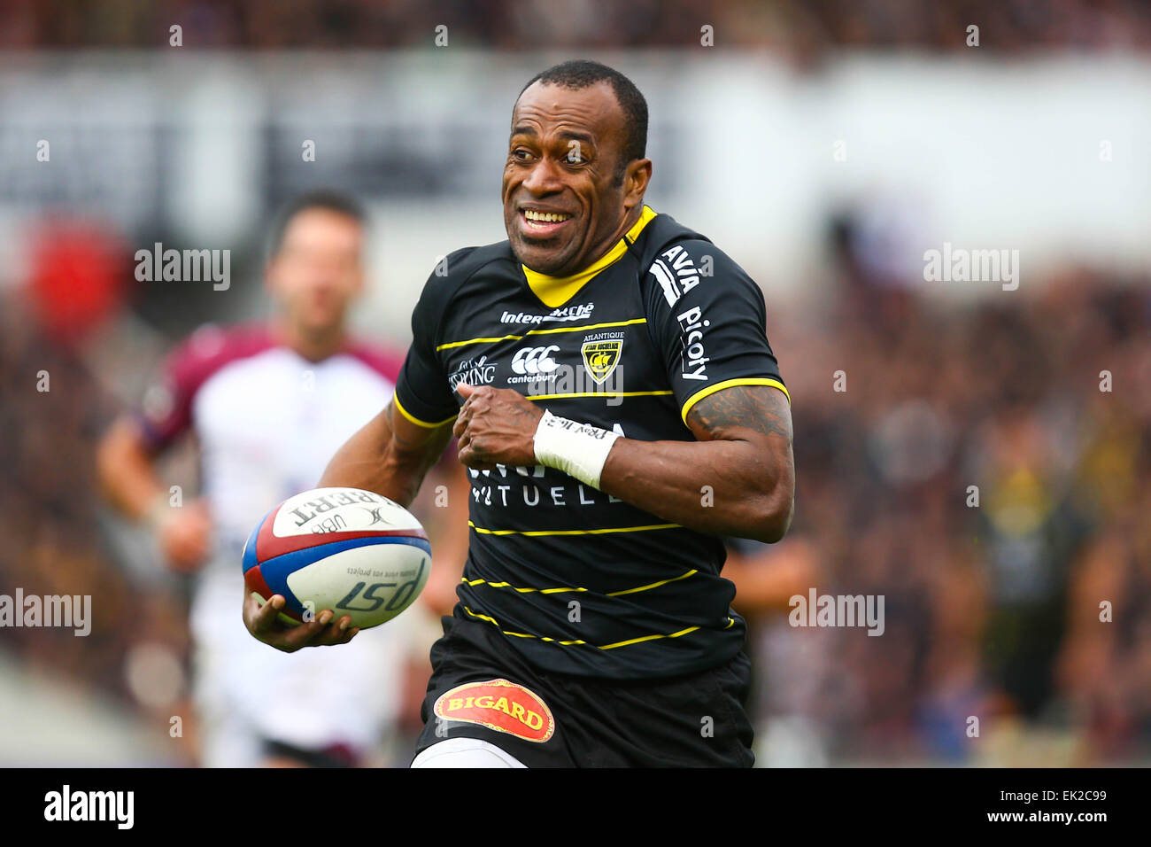 Sereli Bobo - 28.03.2015 - Begles Bordeaux/La Rochelle - 21eme journee ...