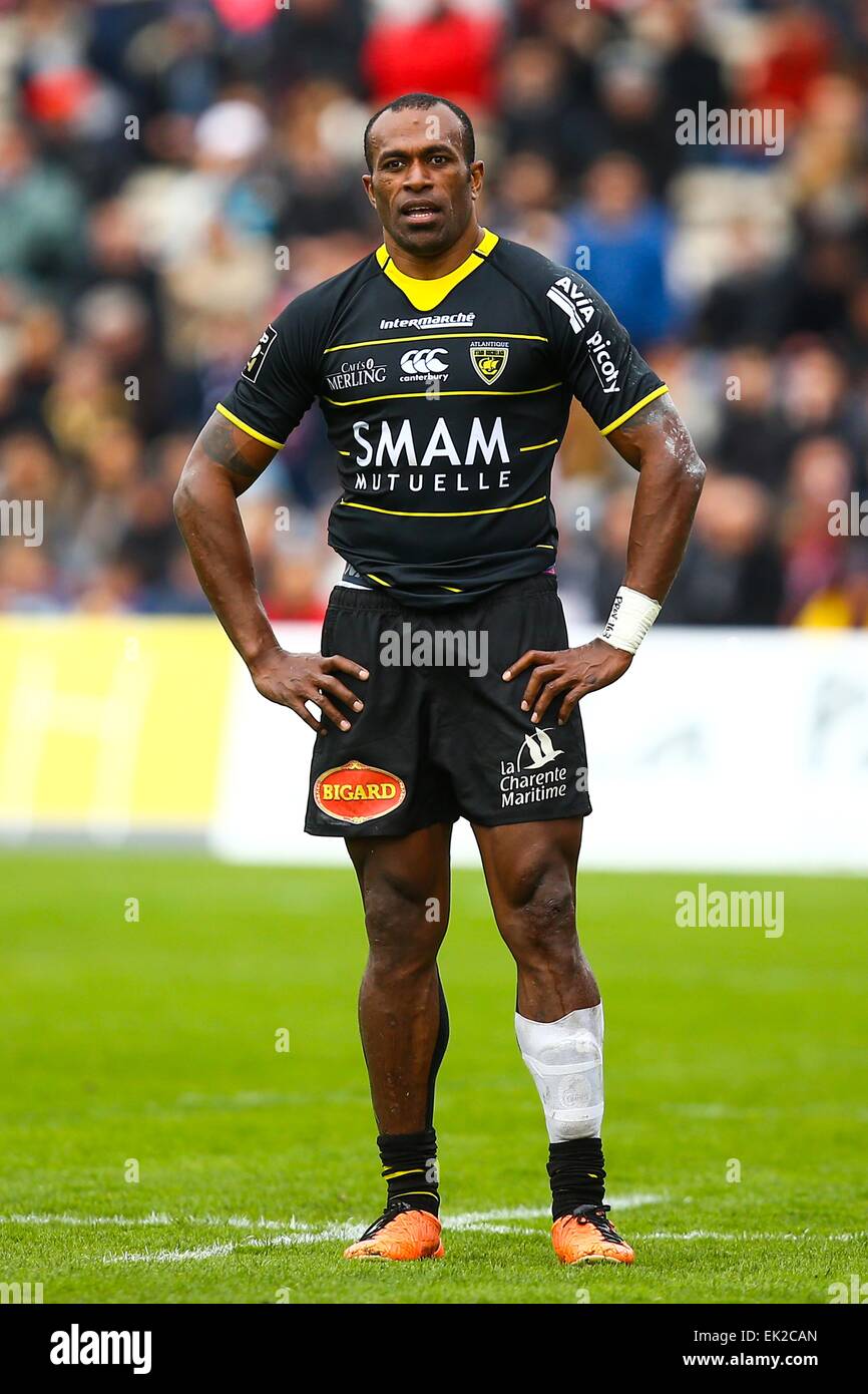 Sereli Bobo - 28.03.2015 - Begles Bordeaux/La Rochelle - 21eme journee ...