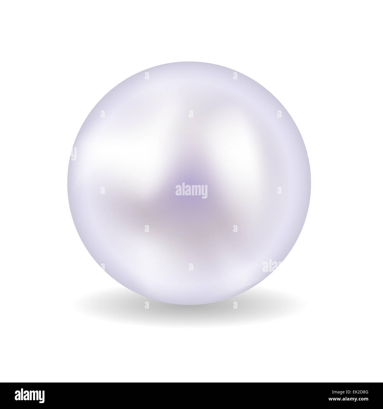 Pearl vector illustration Stock Photo - Alamy