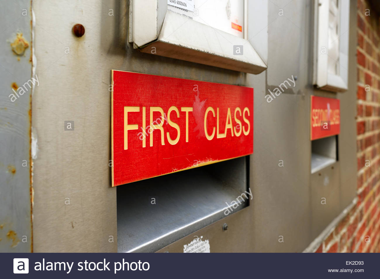 Uk Royal Mail First Class Stock Photos & Uk Royal Mail First Class ...