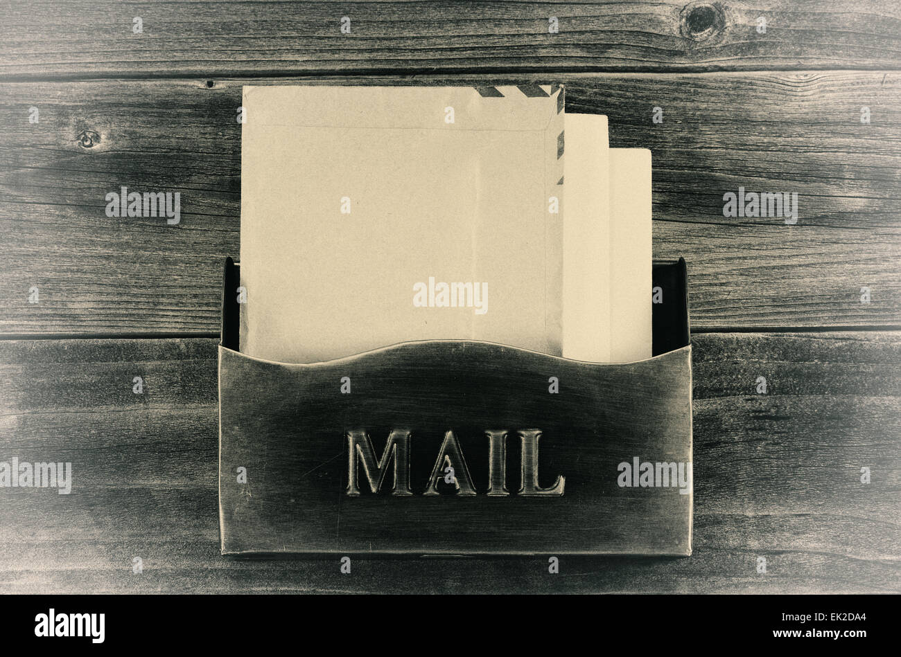 Vintage letterbox hi-res stock photography and images - Alamy