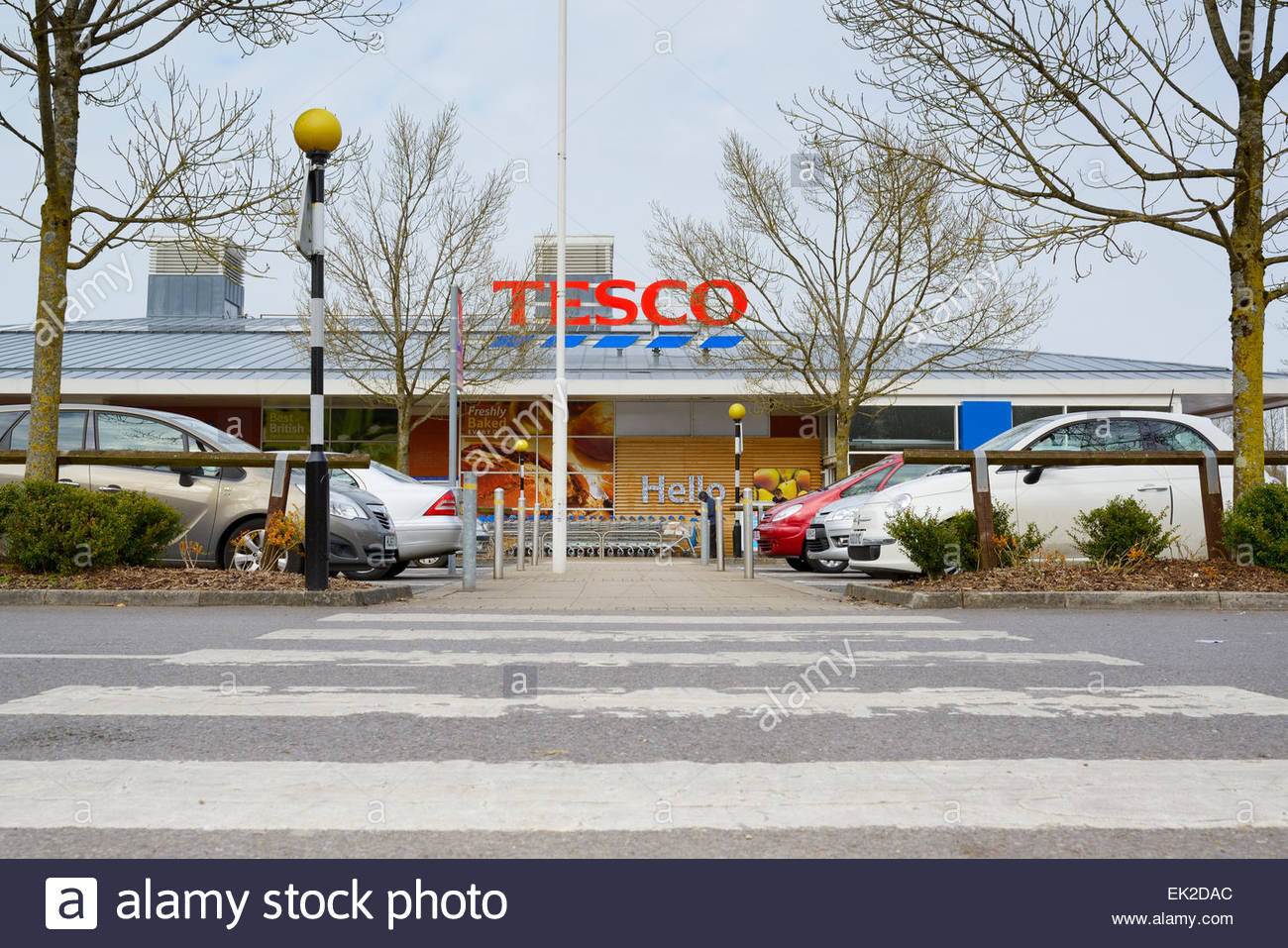 Tesco Car Parking Stock Photos & Tesco Car Parking Stock Images - Alamy