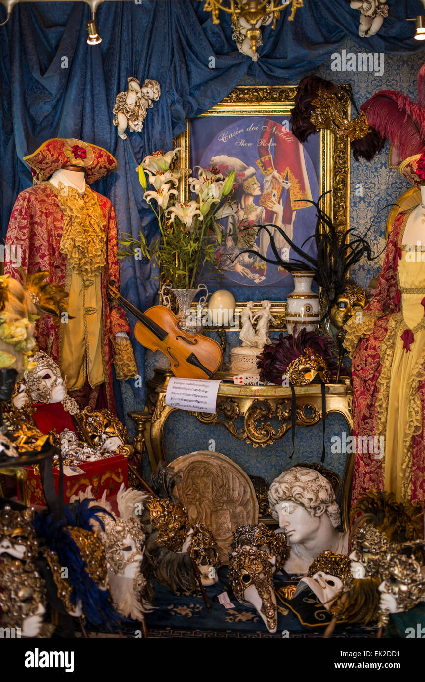 Mask Shop Interior, Venice, Italy Stock Photo - Alamy