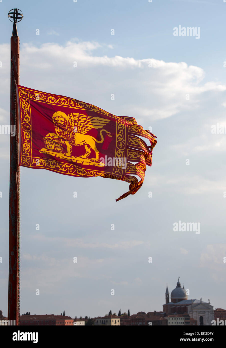 Venice flag hi-res stock photography and images - Alamy