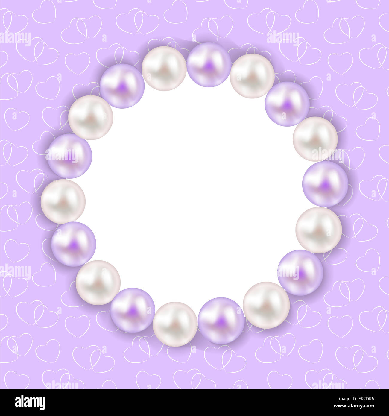 Pearl frame hi-res stock photography and images - Alamy