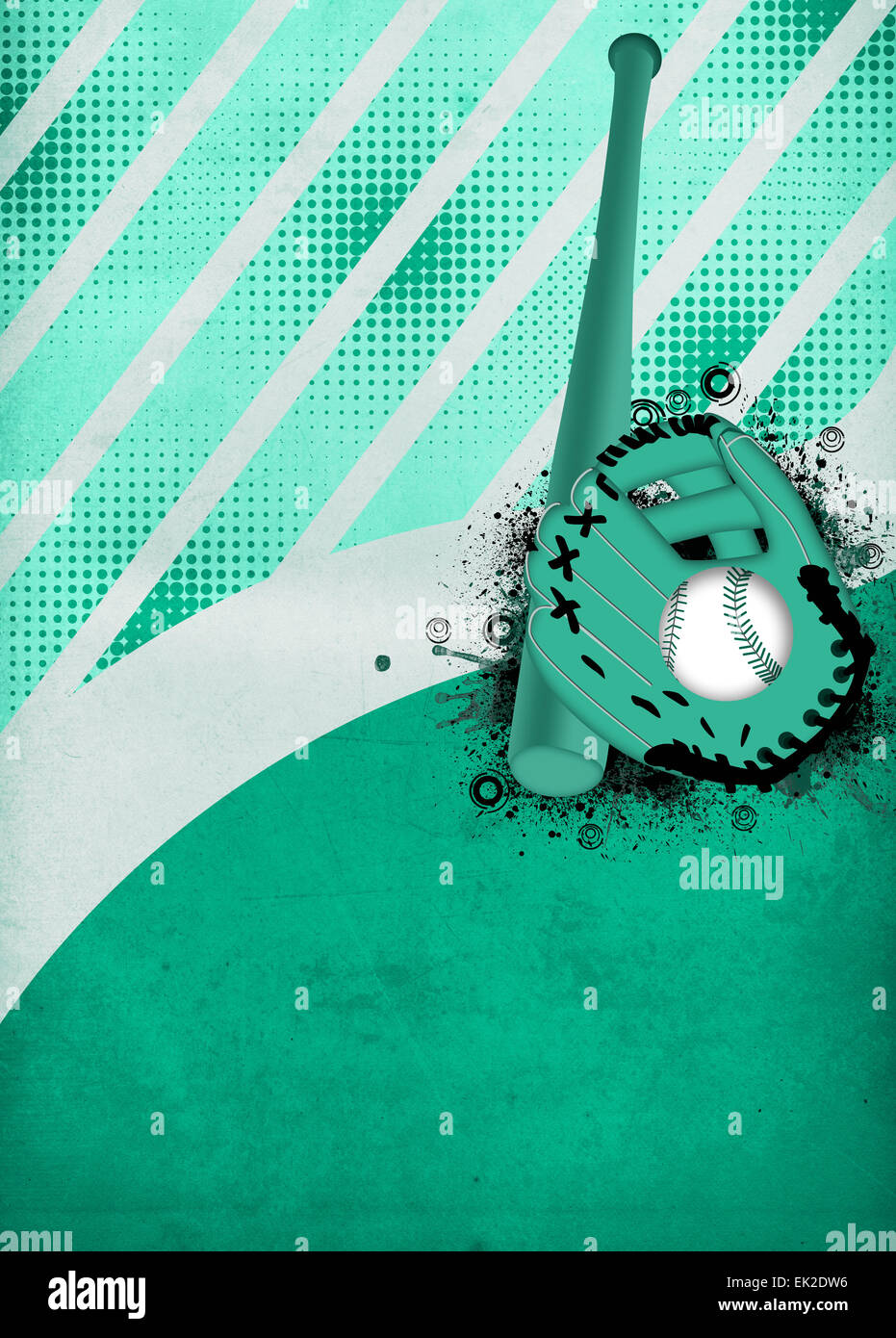 abstract baseball sport poster or flyer background with space Stock ...