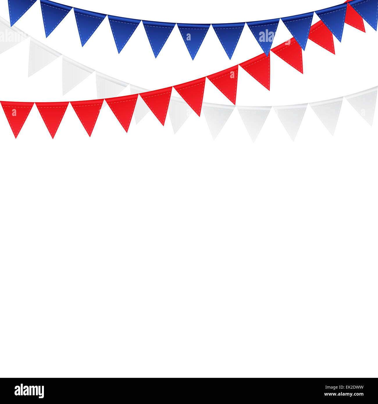 Party Background with Flags Vector Illustration Stock Photo - Alamy