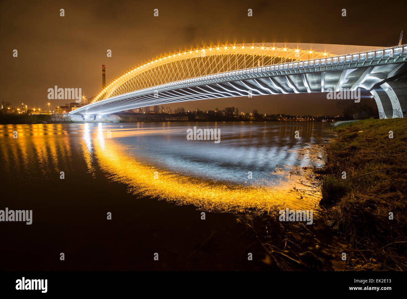 Troja Bridge, Trojsky most, Prague, Czech republic Stock Photo - Alamy