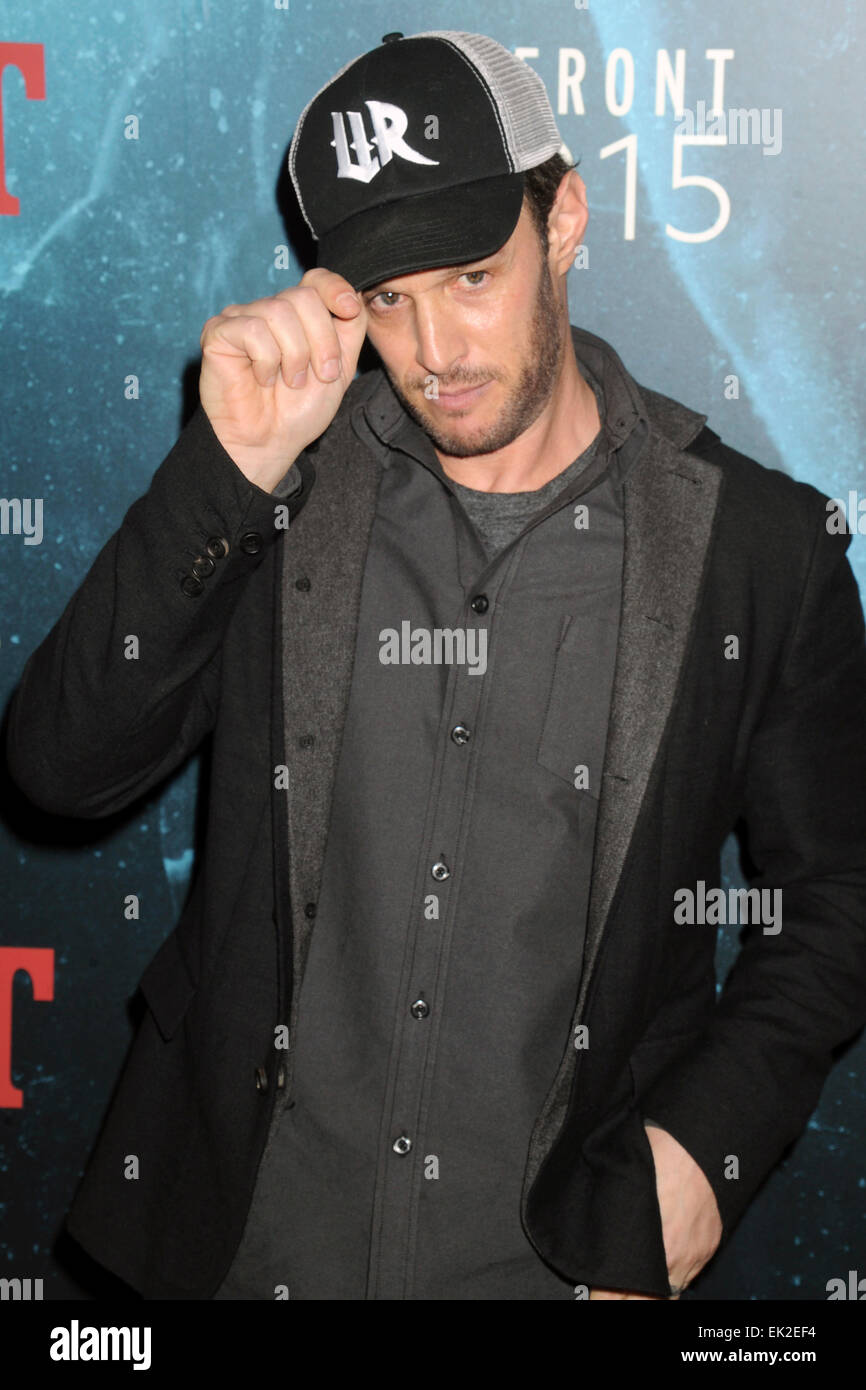 Josh Wolf attending the Annual 2015 CMT Upfront at The Times Center on ...