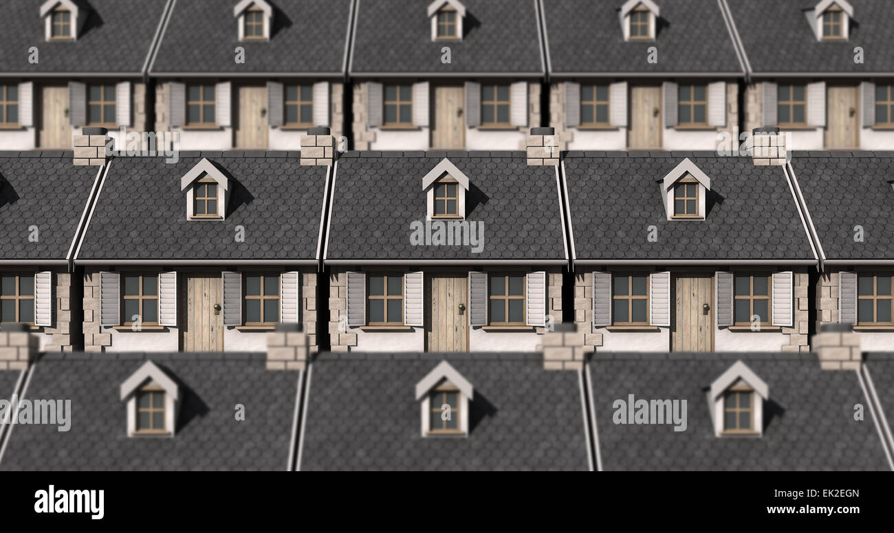 Tightly packed house hi-res stock photography and images - Alamy