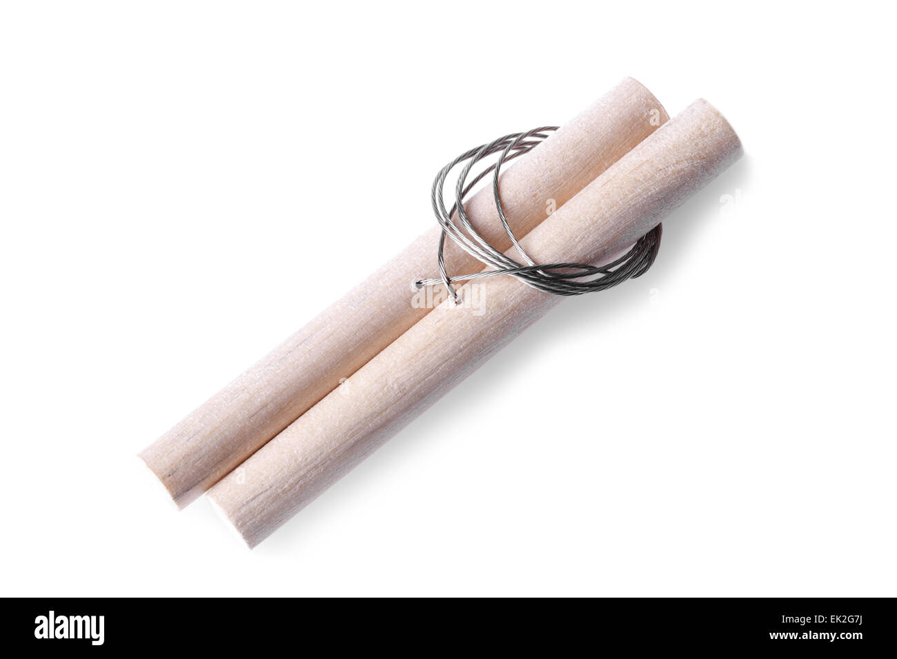 artists sculpting tool string isolated on white background Stock Photo ...