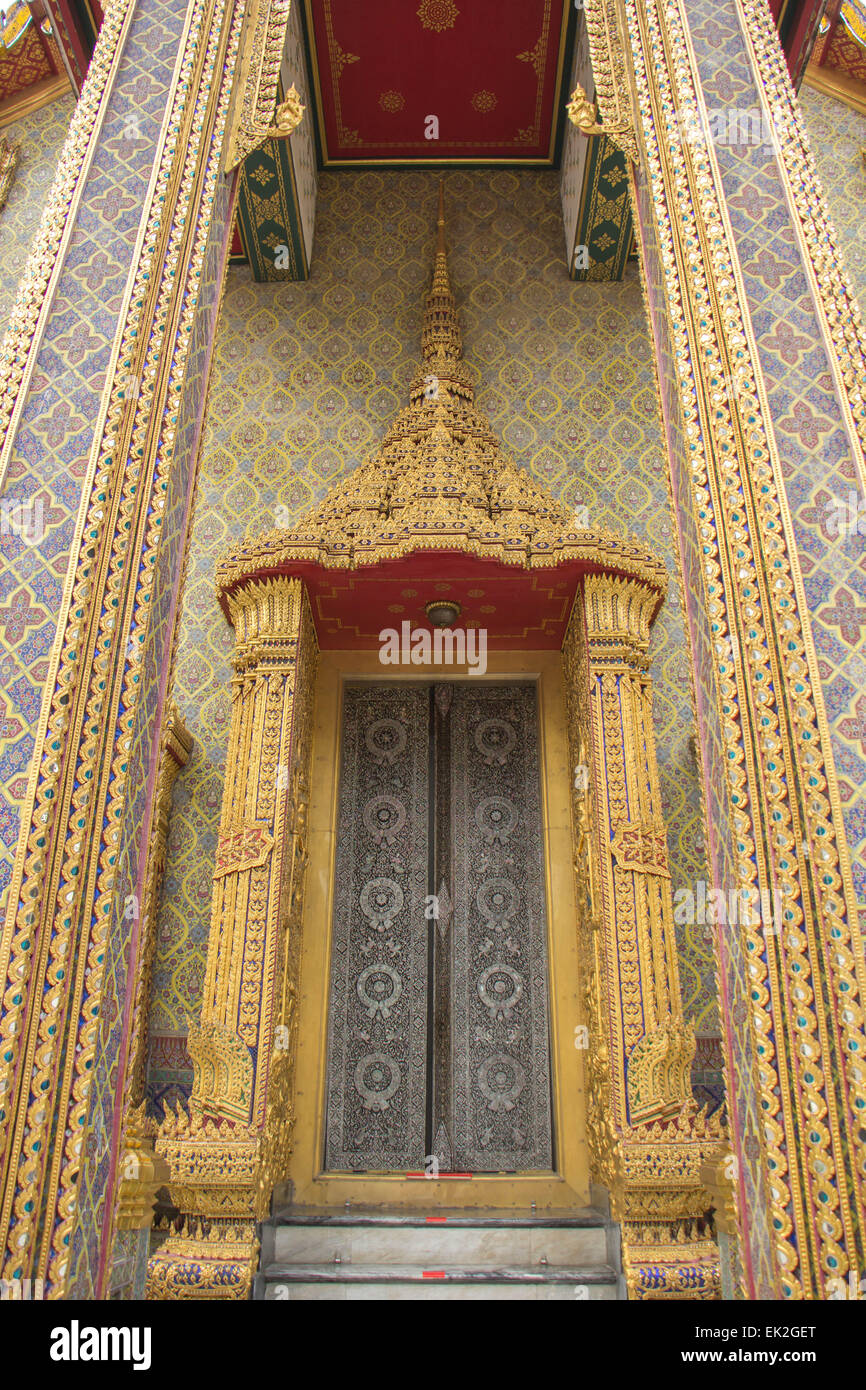 Temple, Thailand, gold, doors, beautiful, heritage, Thailand Stock ...