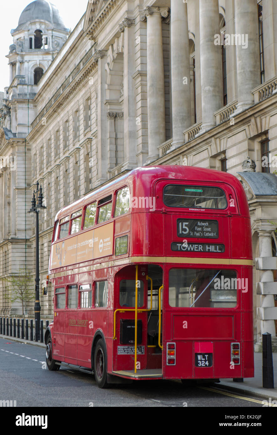 Vintage london bus hi-res stock photography and images - Alamy