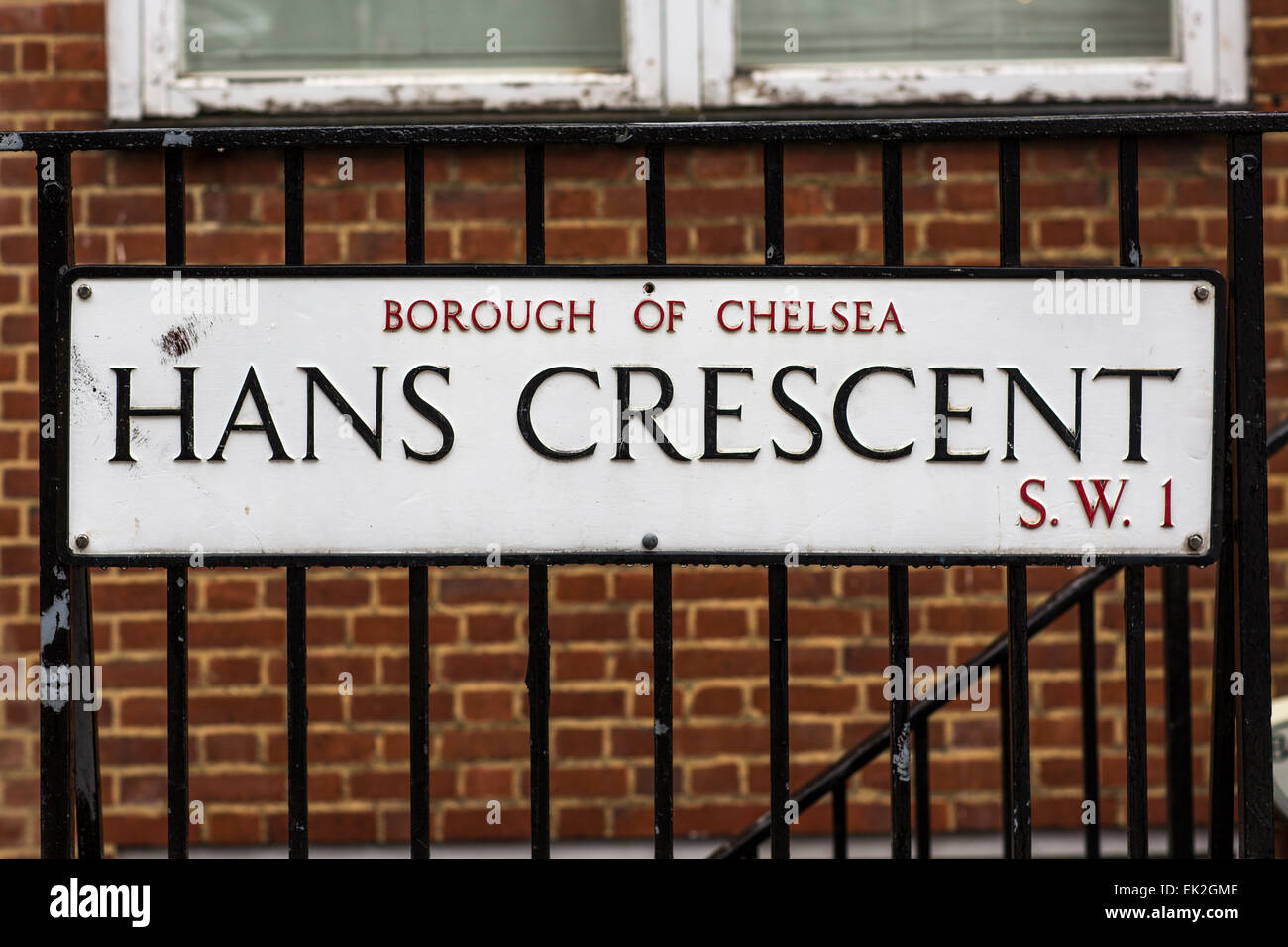 Hans crescent london hi-res stock photography and images - Alamy
