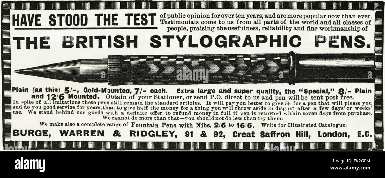 1900s Victorian advertisement magazine advert November 1900 The British ...