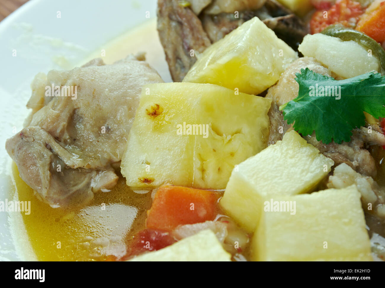Pininyahang Manok - pineapple chicken cooked in coconut milk is the ...