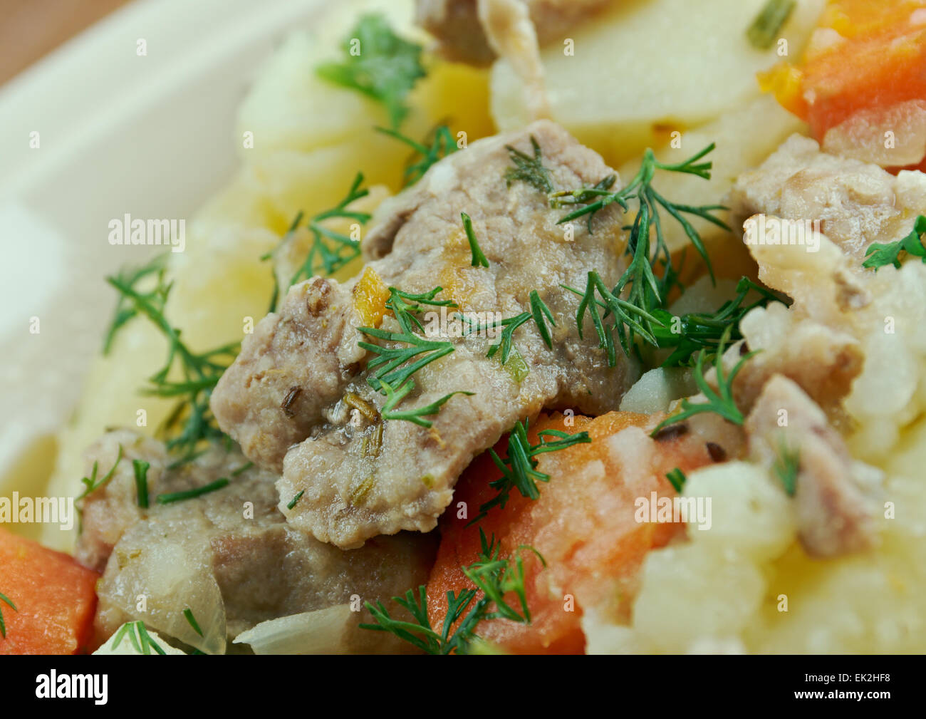 Pichelsteiner - German stew that contains several kinds of meat and ...