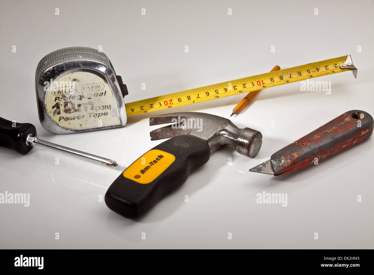 DIY and Decorating tools Stock Photo - Alamy