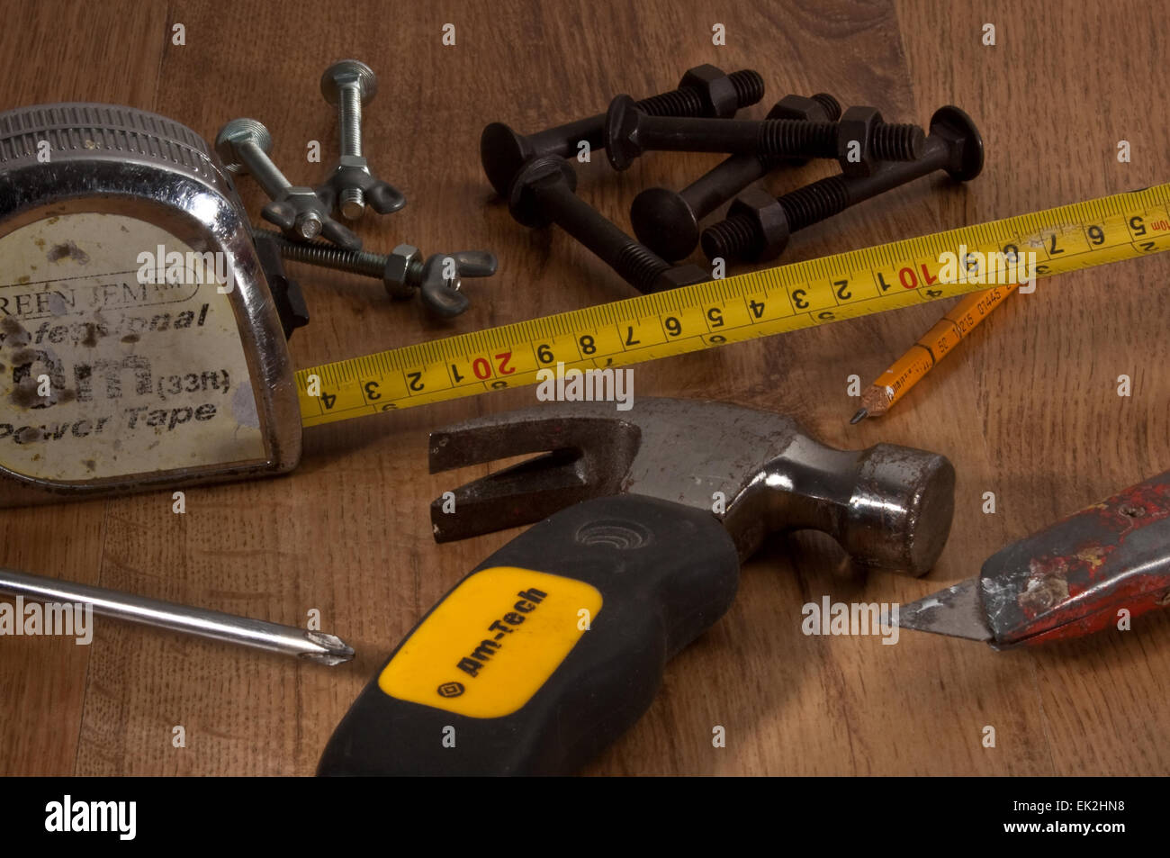 DIY and Decorating tools Stock Photo - Alamy