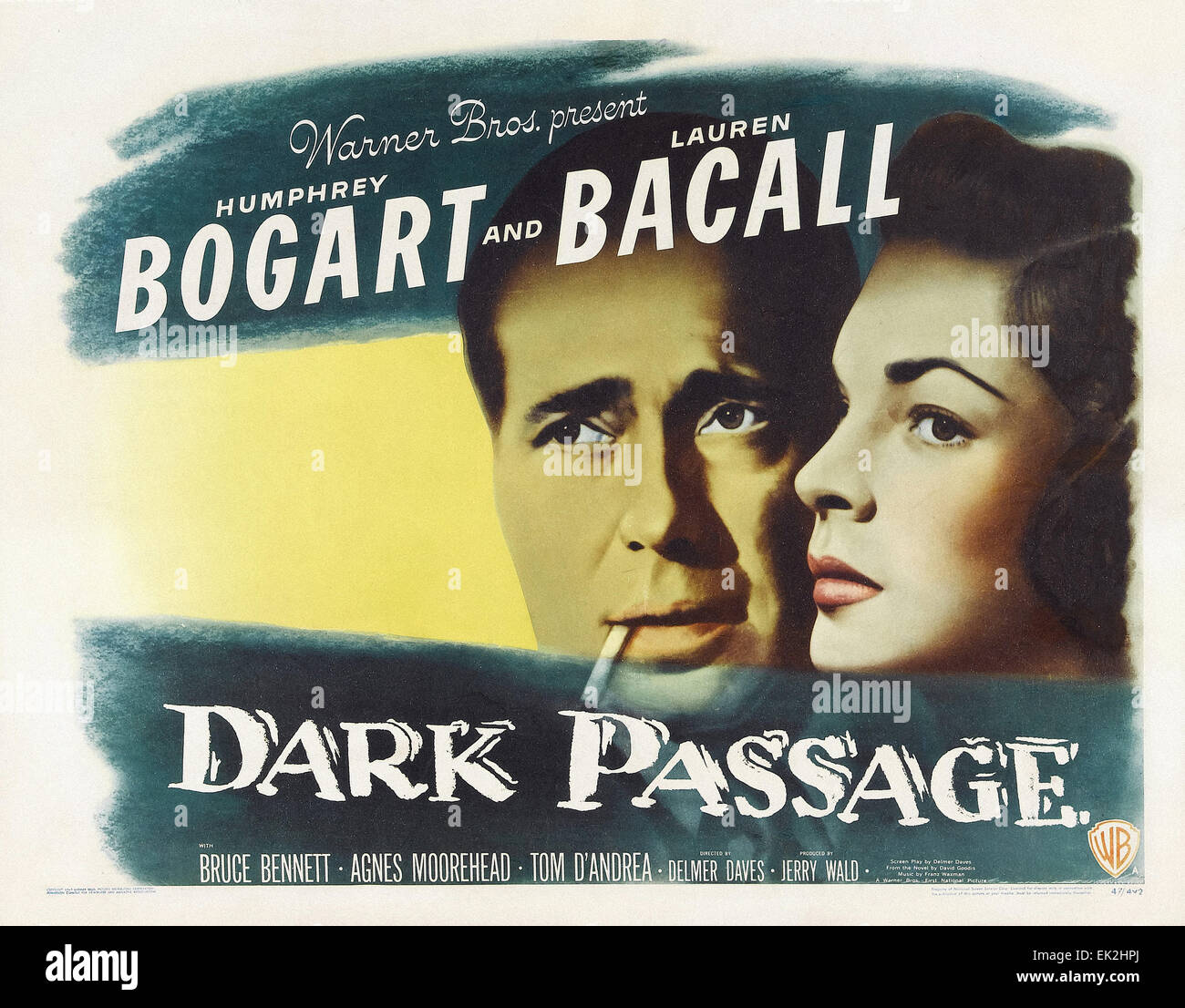 Dark Passage - Movie Poster Stock Photo - Alamy