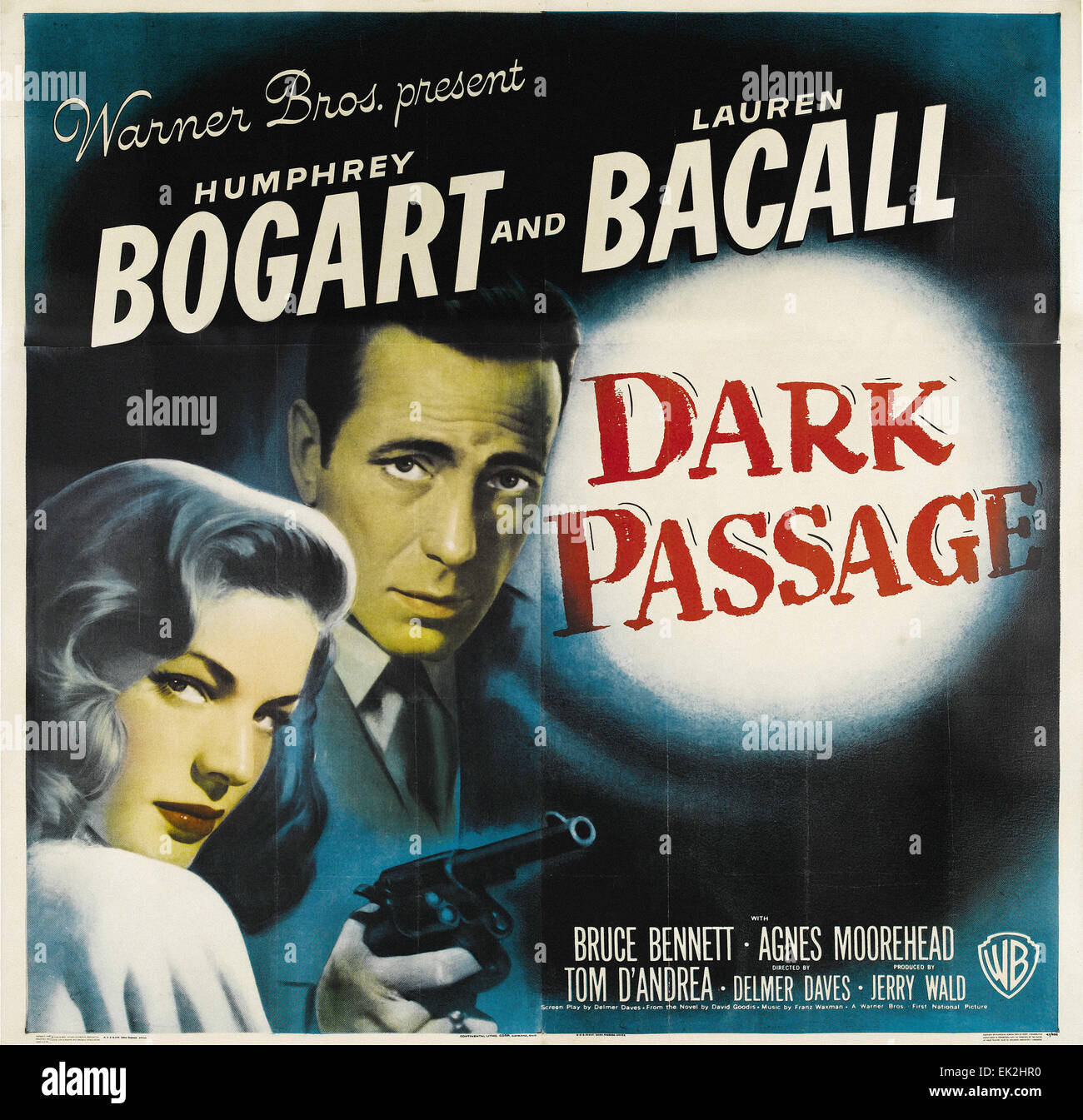 Dark Passage - Movie Poster Stock Photo - Alamy