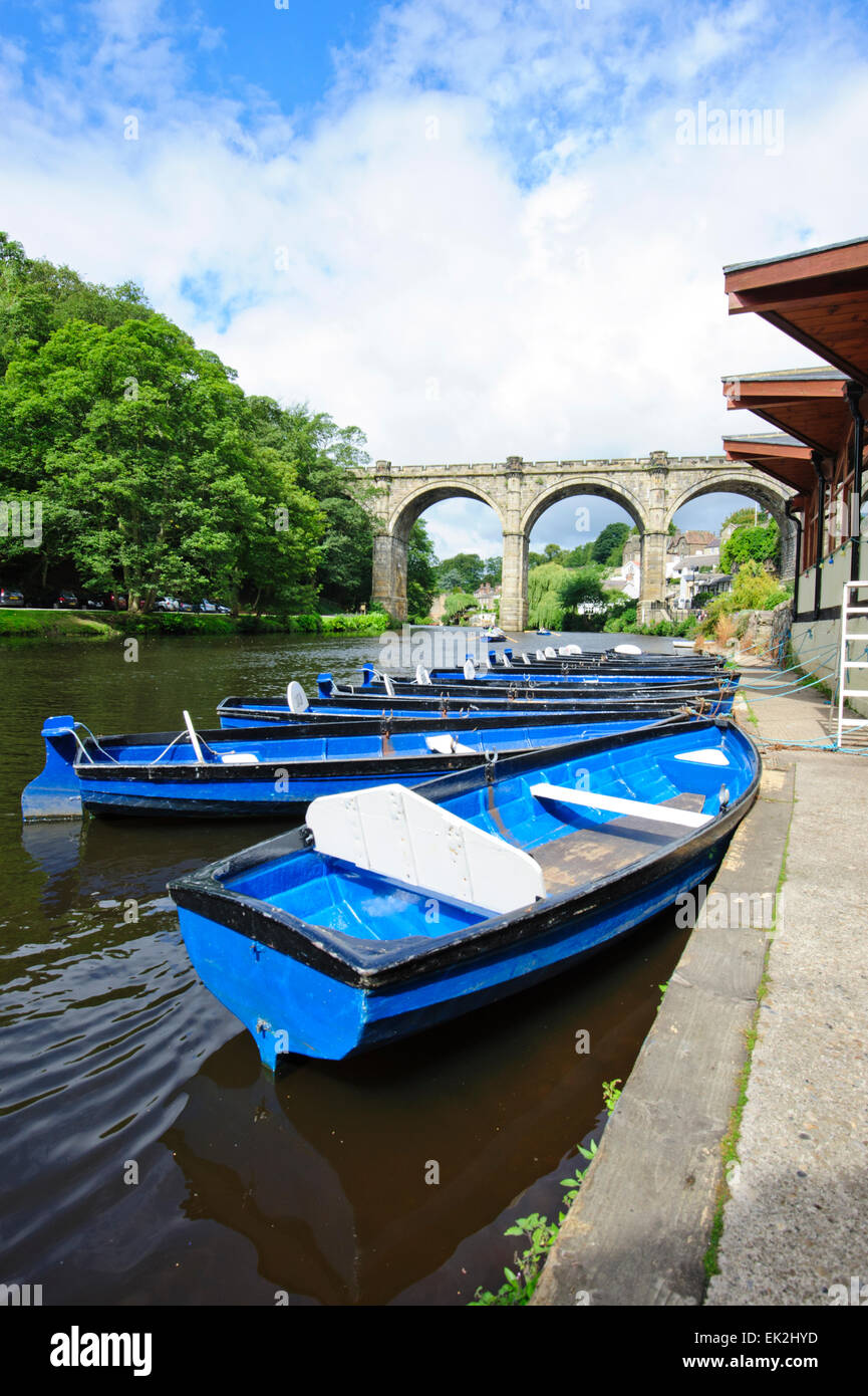 Knaresborough rowing boats hi-res stock photography and images - Alamy