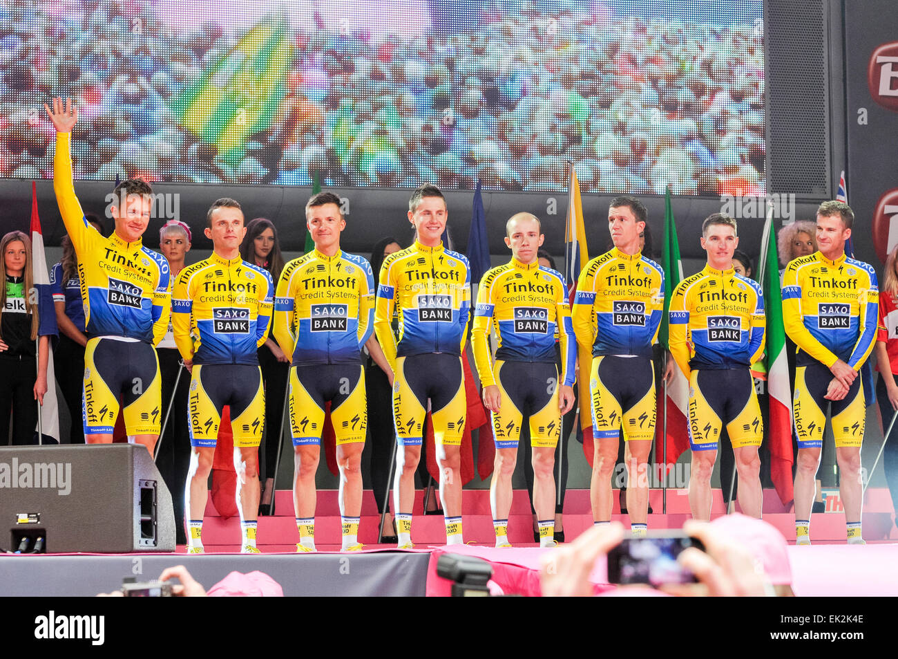Tinkoff saxo race team hi-res stock photography and images - Alamy