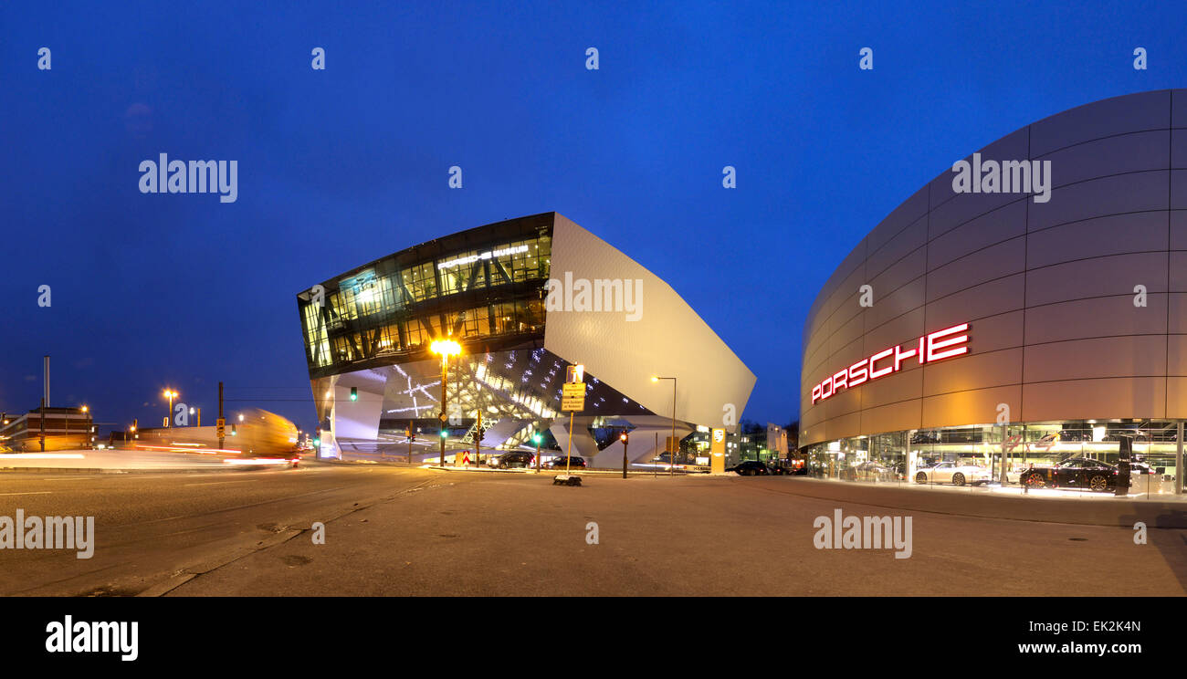 Porsche museum panorama hi-res stock photography and images - Alamy