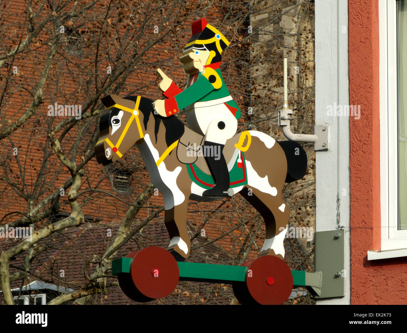 Germany Stuttgart Toy shop sign Stock Photo - Alamy